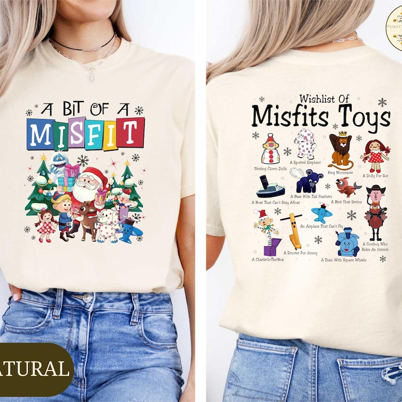 Misfits Rudolph T Shirt - Etsy
