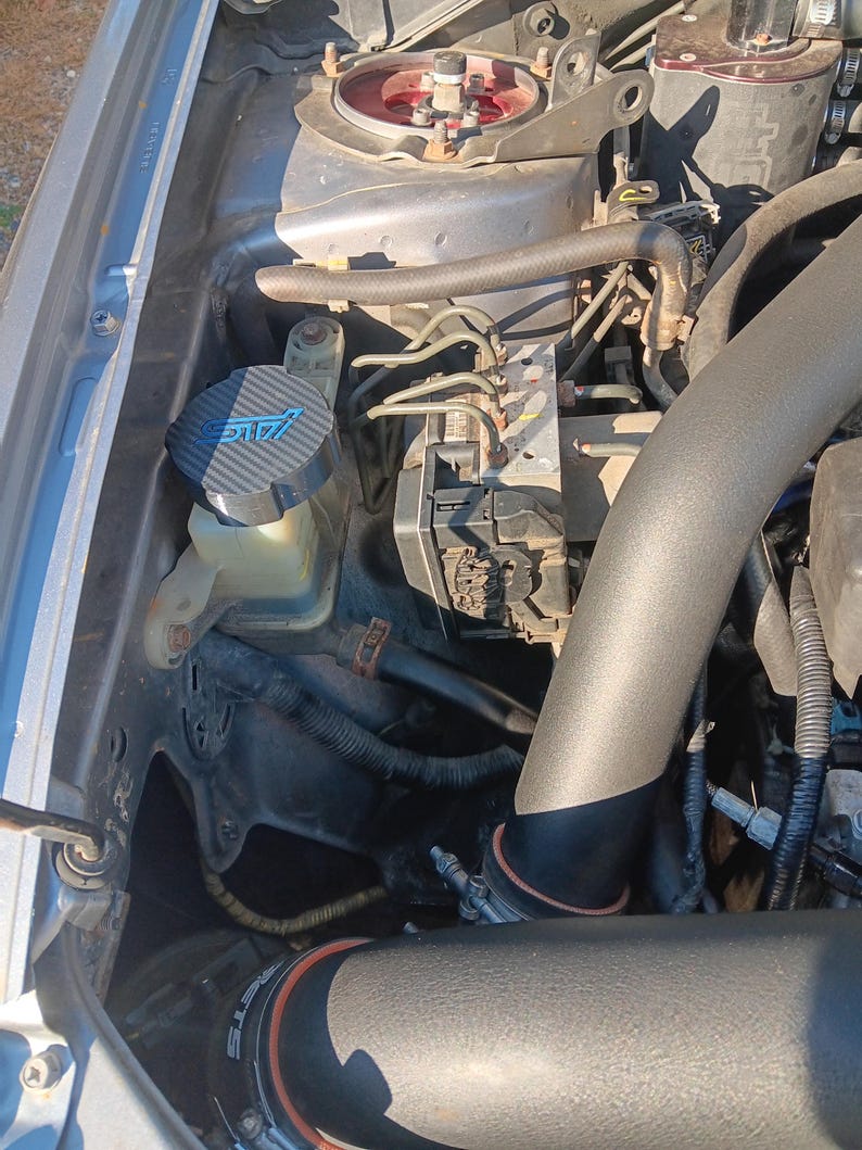 Subaru Ej Engine Bay Dress-up Covers Carbon Fiber Style - Etsy