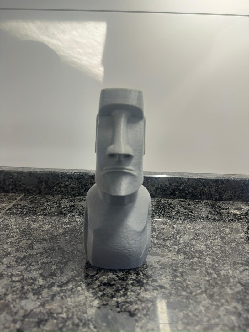 Moai Figure From the 3D Printer | 17 Cm Decoration in Easter Island ...