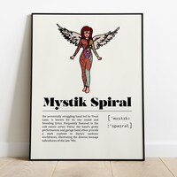 Daria Characters Print | 90s Cartoon Poster | Retro Style Wall Art ...