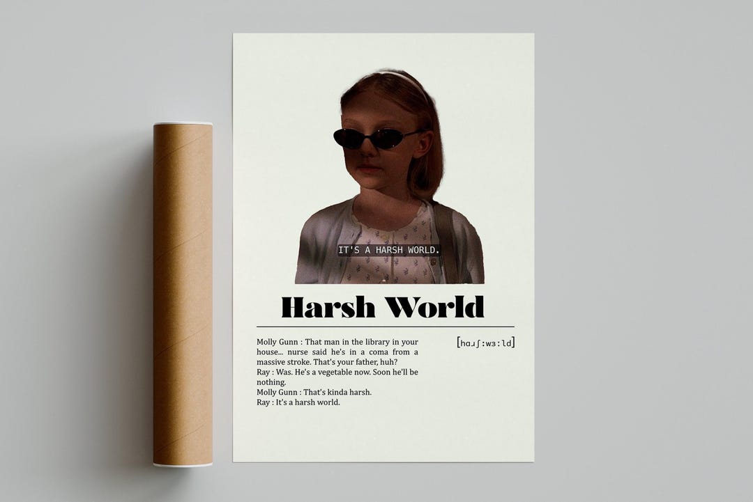 Uptown Girls Harsh World Poster | Movie Poster | Minimalist Movie ...
