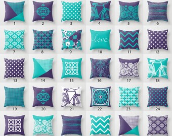 Solid Color Throw Pillow 16 Bright Color Options Indoor | Etsy