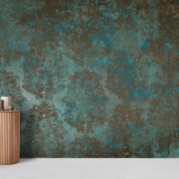 Distressed Wallpaper - Etsy