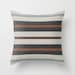 Grey Rust Brown Throw Pillow Mix and Match Indoor Outdoor Cushion Cover ...