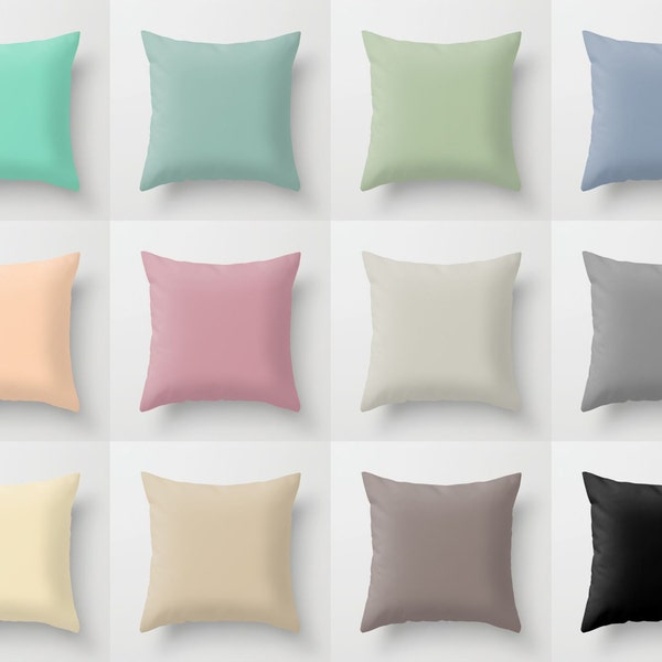 Pastel Throw Pillow - Etsy