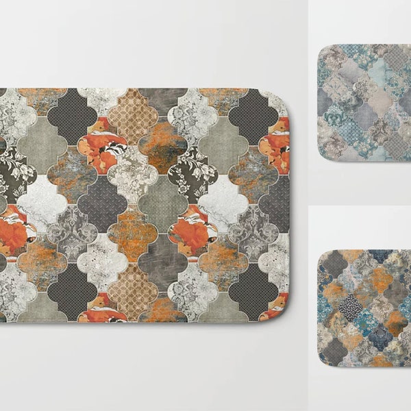 Moroccan Bath Mat - Etsy