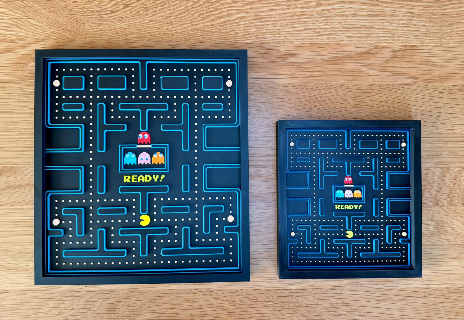 Retro Pac-man 3D Framed Wall Art, Gamer Decor - Etsy