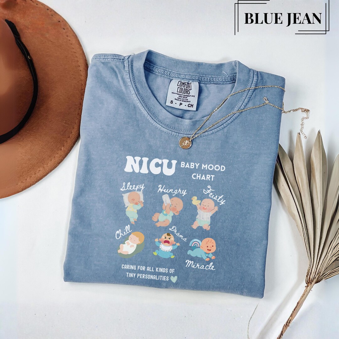 Comfort Colors® NICU Nurse Shirt, Neonatal ICU Nurse Gift, Nursing ...