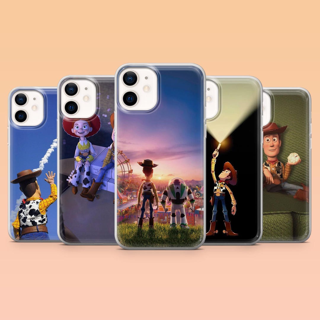 Toy Story Phone Case Woody Buzz Lightyear Collage Cover for iPhone ...