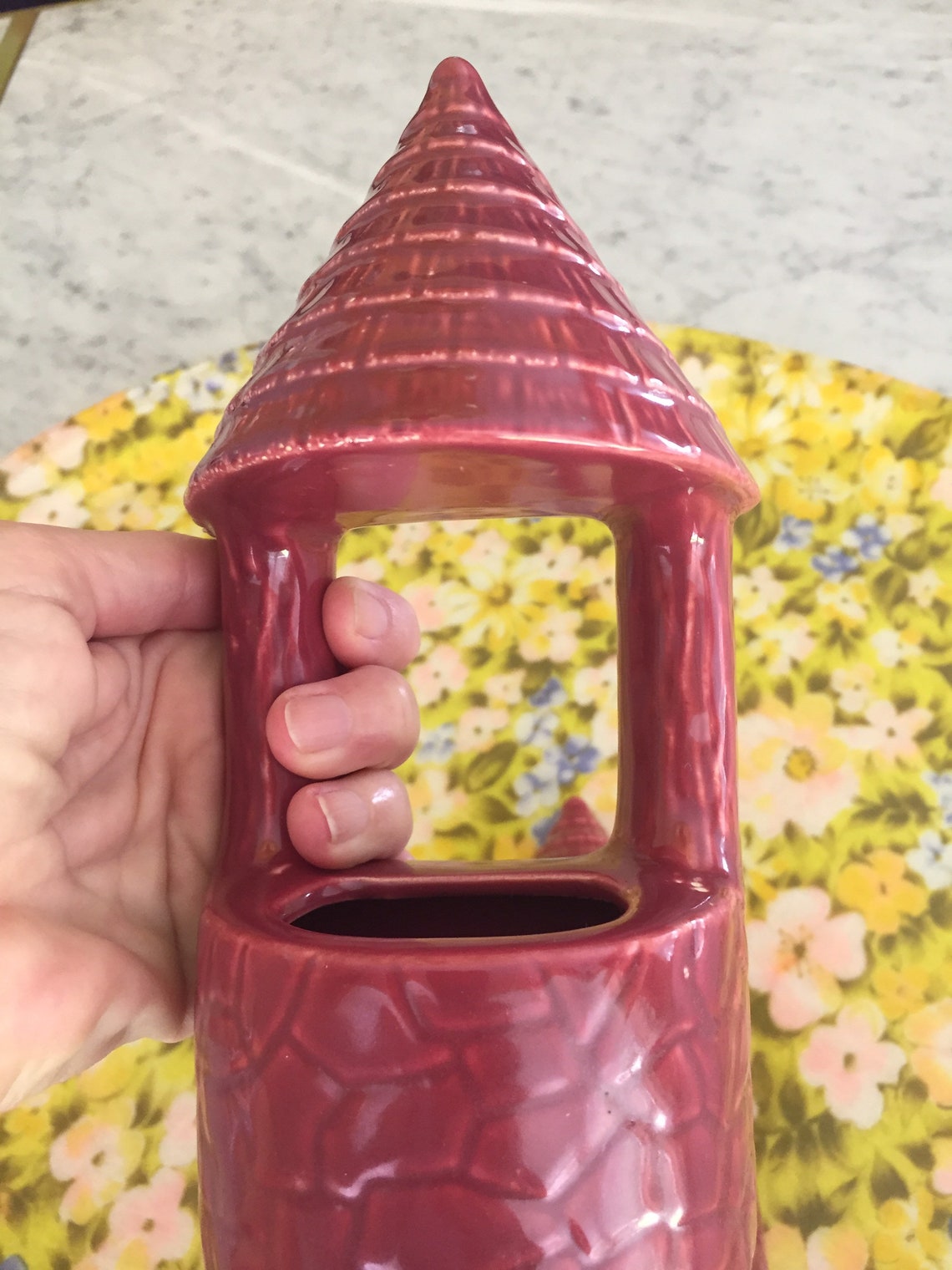 Mid Century Glazed Ceramic Wall Pockets Set of 2 Vintage Wall - Etsy