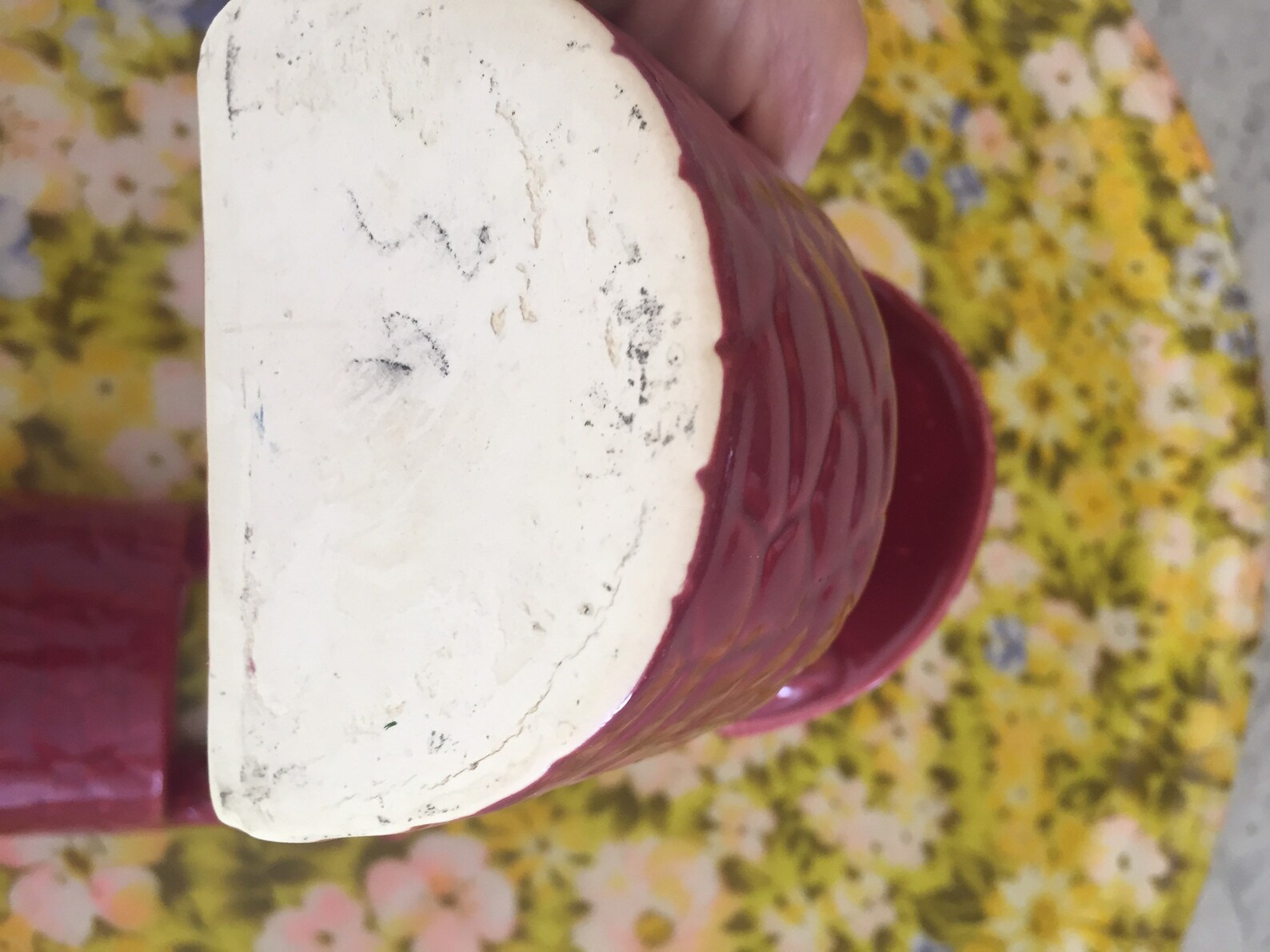 Mid Century Glazed Ceramic Wall Pockets Set of 2 Vintage Wall - Etsy