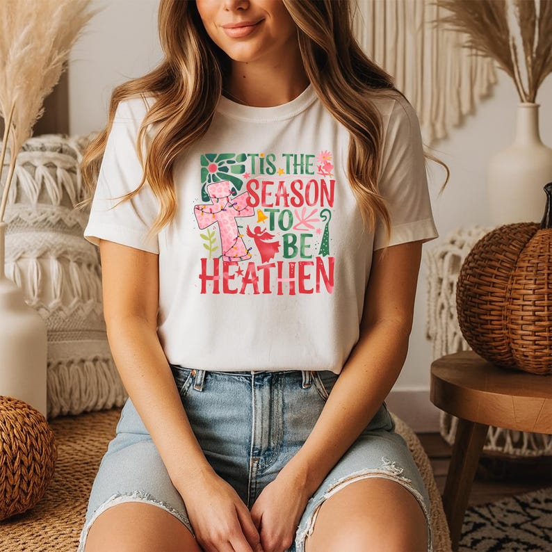 Boho Christmas Christian PNG Bundle | Elegant Bible Verse PNG ...
