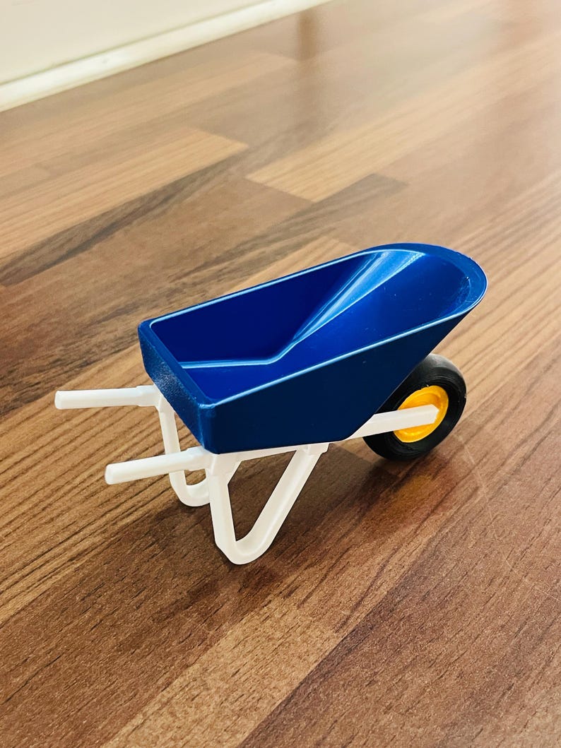 3D Printed Toy Wheelbarrow – Farm & Horse Playset Accessory (DIY Kit ...