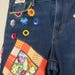 Upcycled Denim Wide Leg Pants | Hand Embroidered, Patchwork & Unique ...