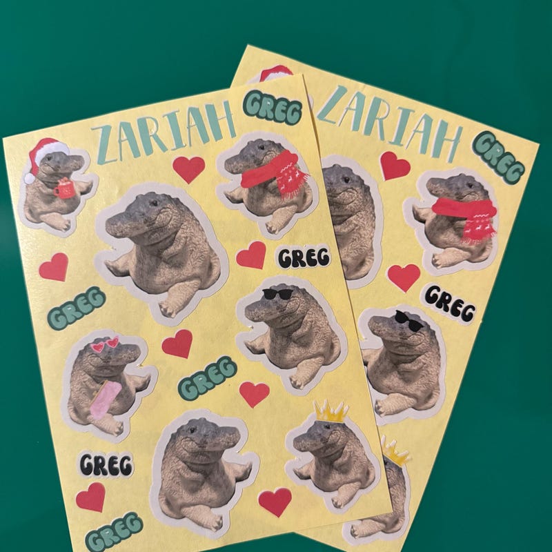 Greg the Crocodile - Etsy