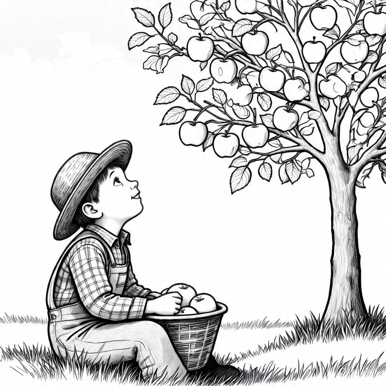 25 Farm Themed Coloring Sheets! - Etsy Canada