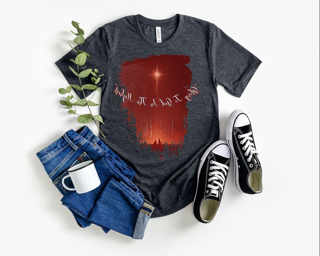 Christmas Nativity Scene T-shirt, Holiday Religious Tee - Etsy