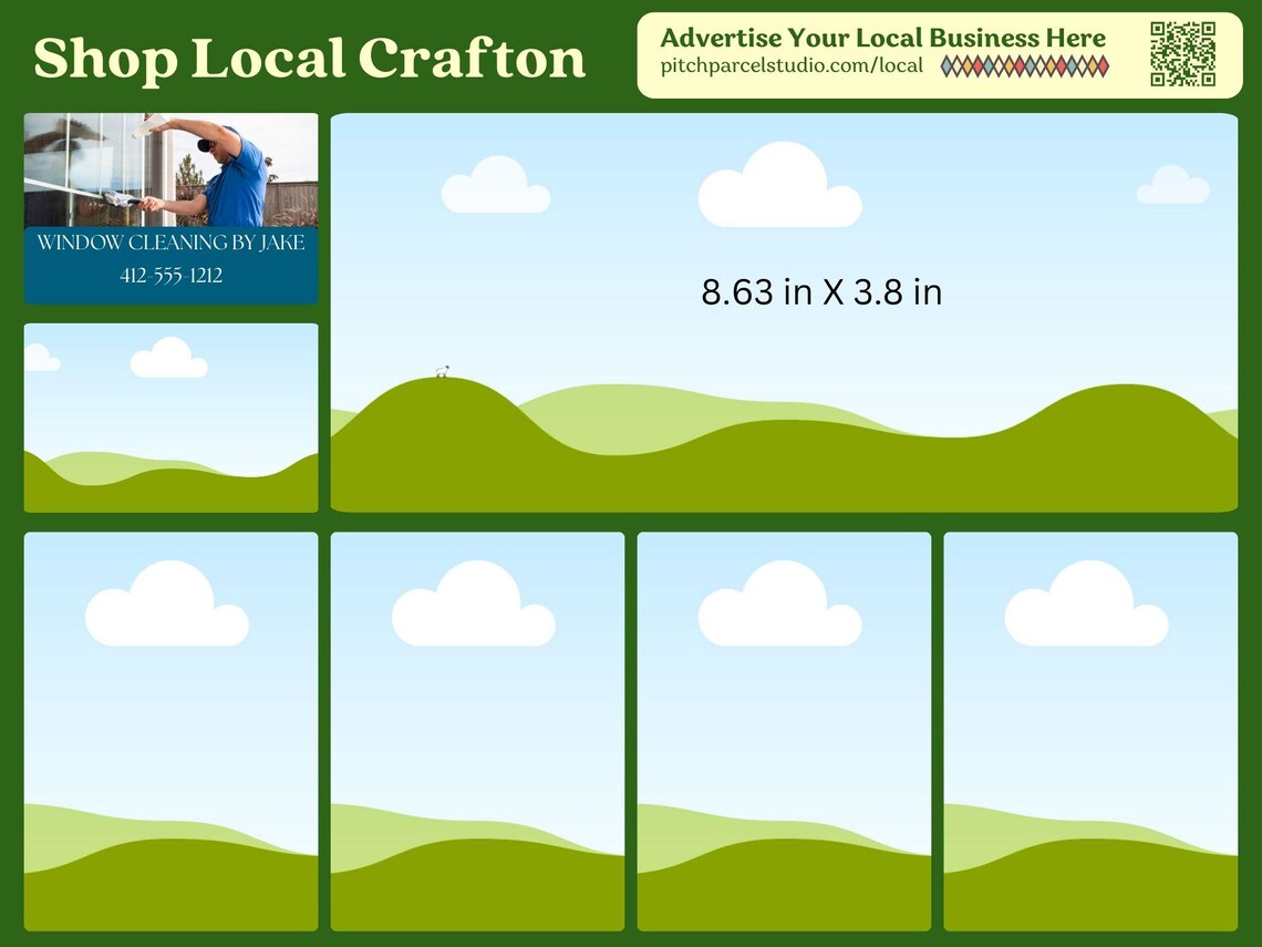 EDDM 9X12 CO-OP Post Card Template (canva) - Etsy