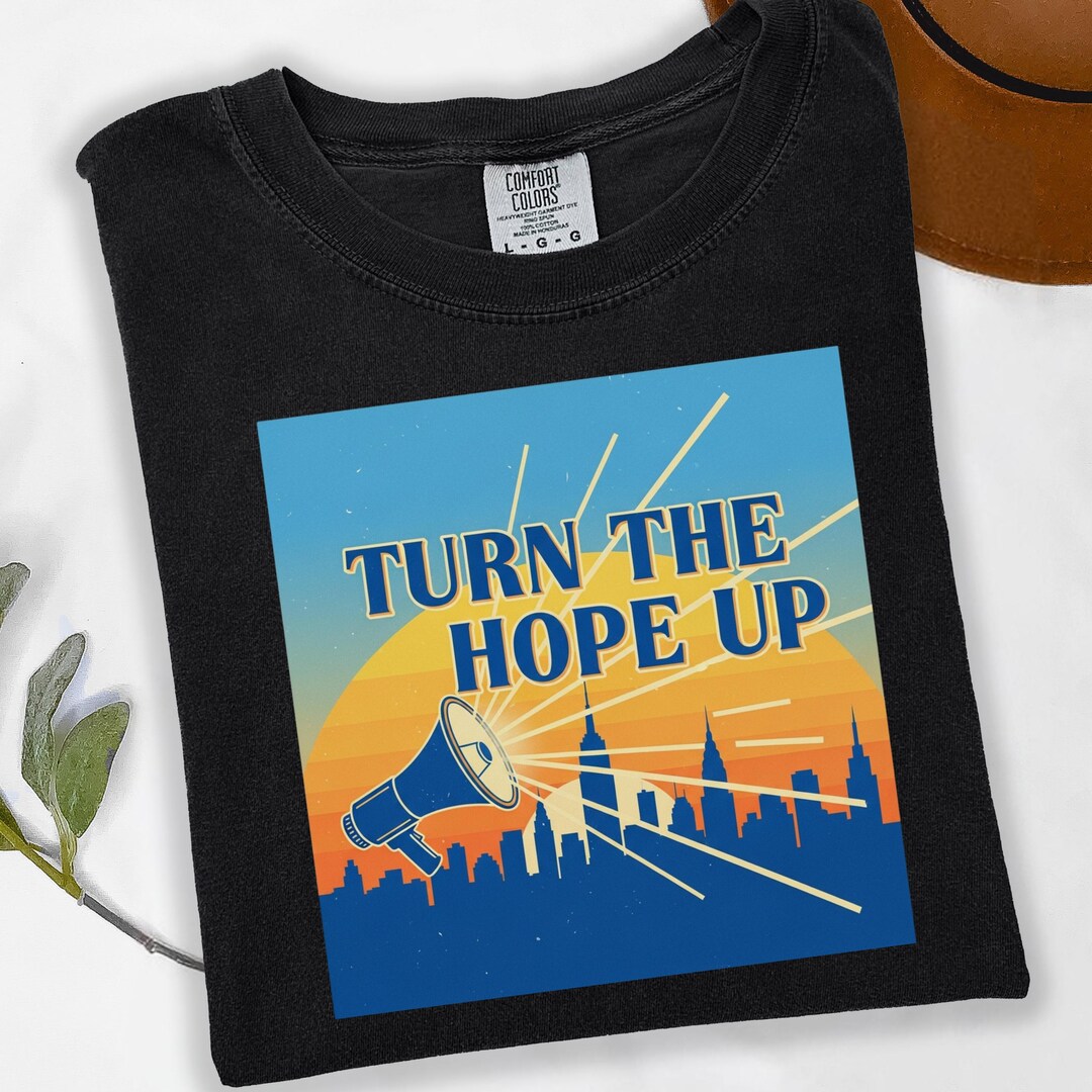 Turn the Hope up Shirt, Zohran Mamdani T-shirt, Gift for Politically ...