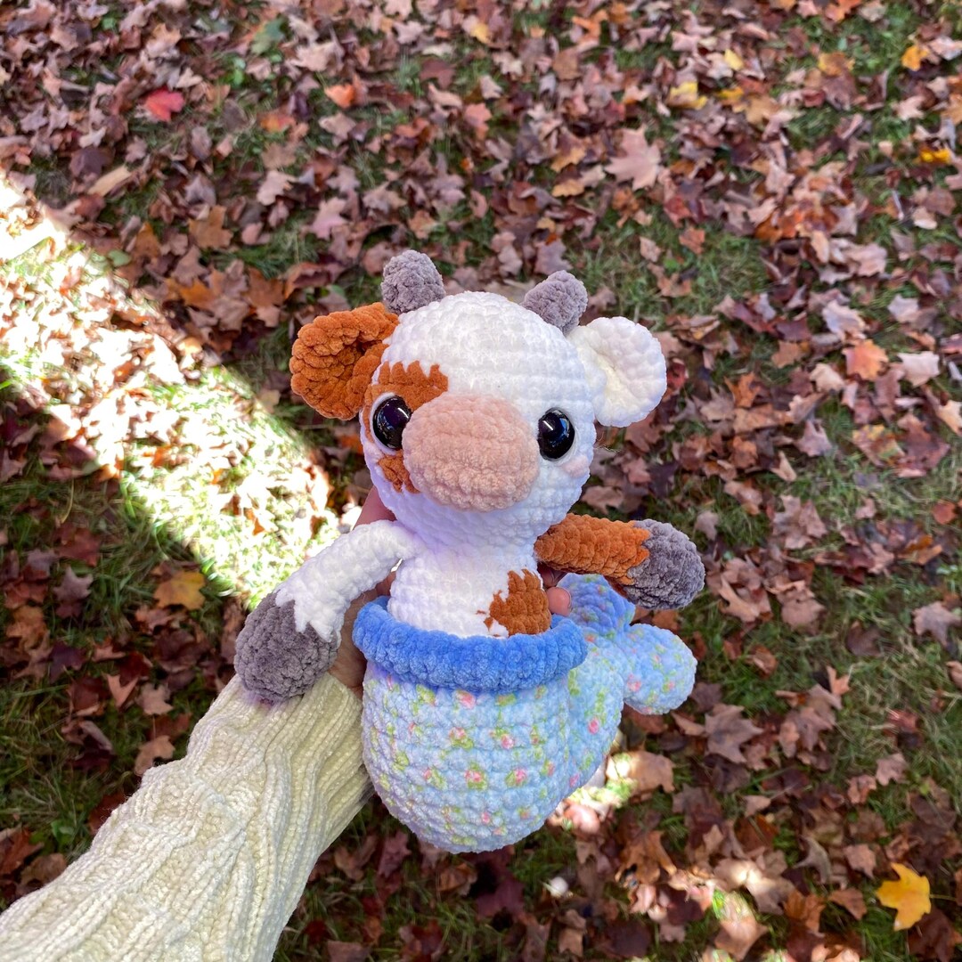 Mermaid Spotted Cow Handmade Amigurumi Plushie - Etsy