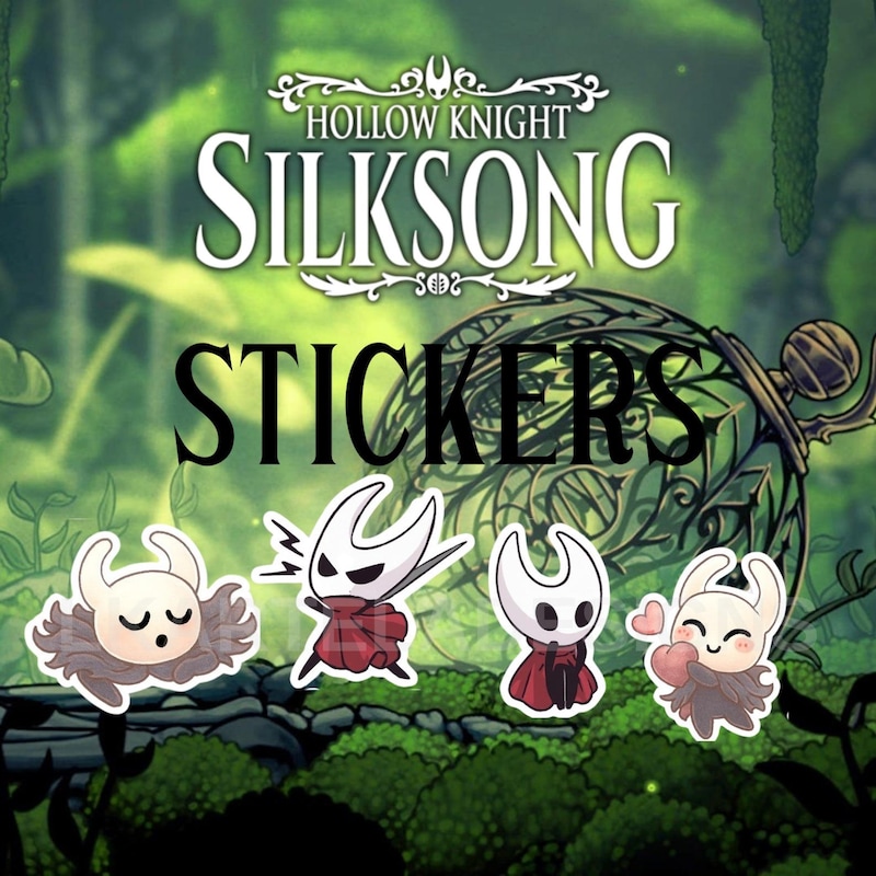 Hollow Knight Stickers - Etsy