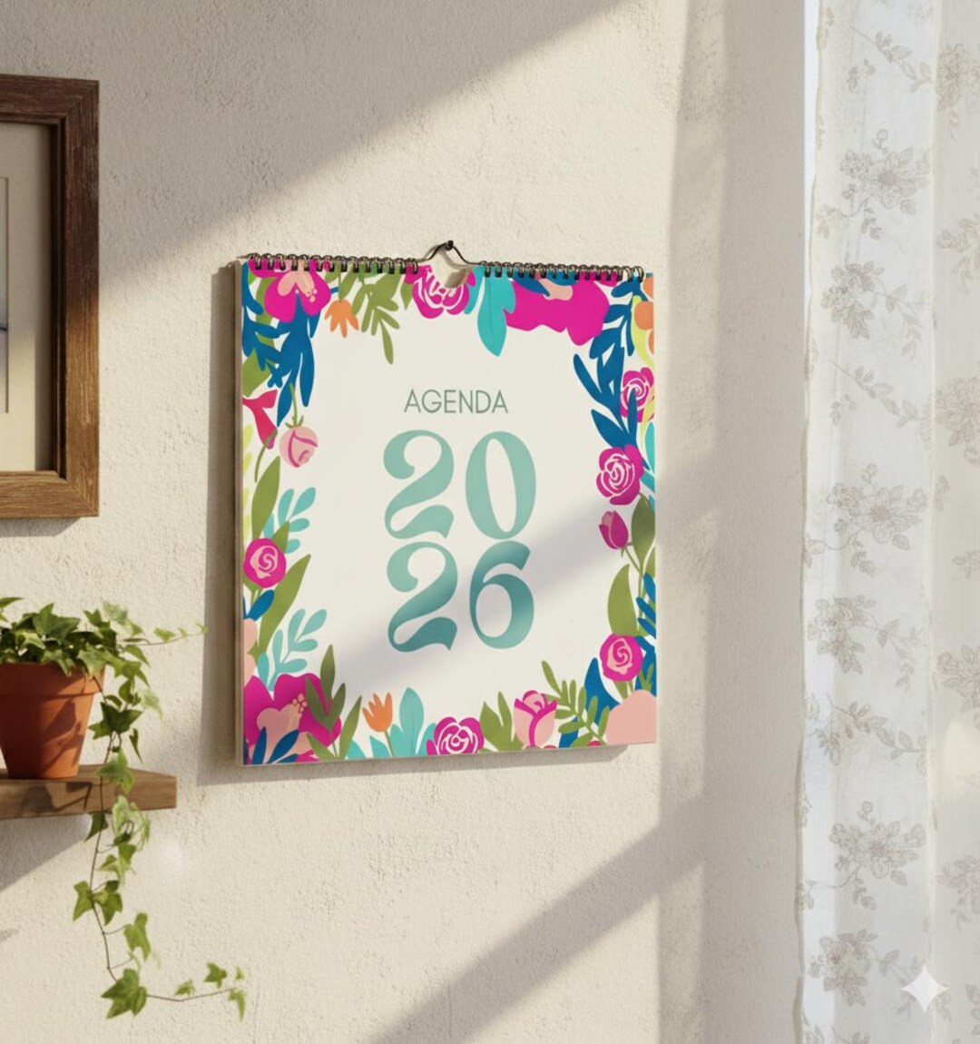 Cottagecore Calendar 2026, Slow Living Wall Calendar 2026, Illustrated ...