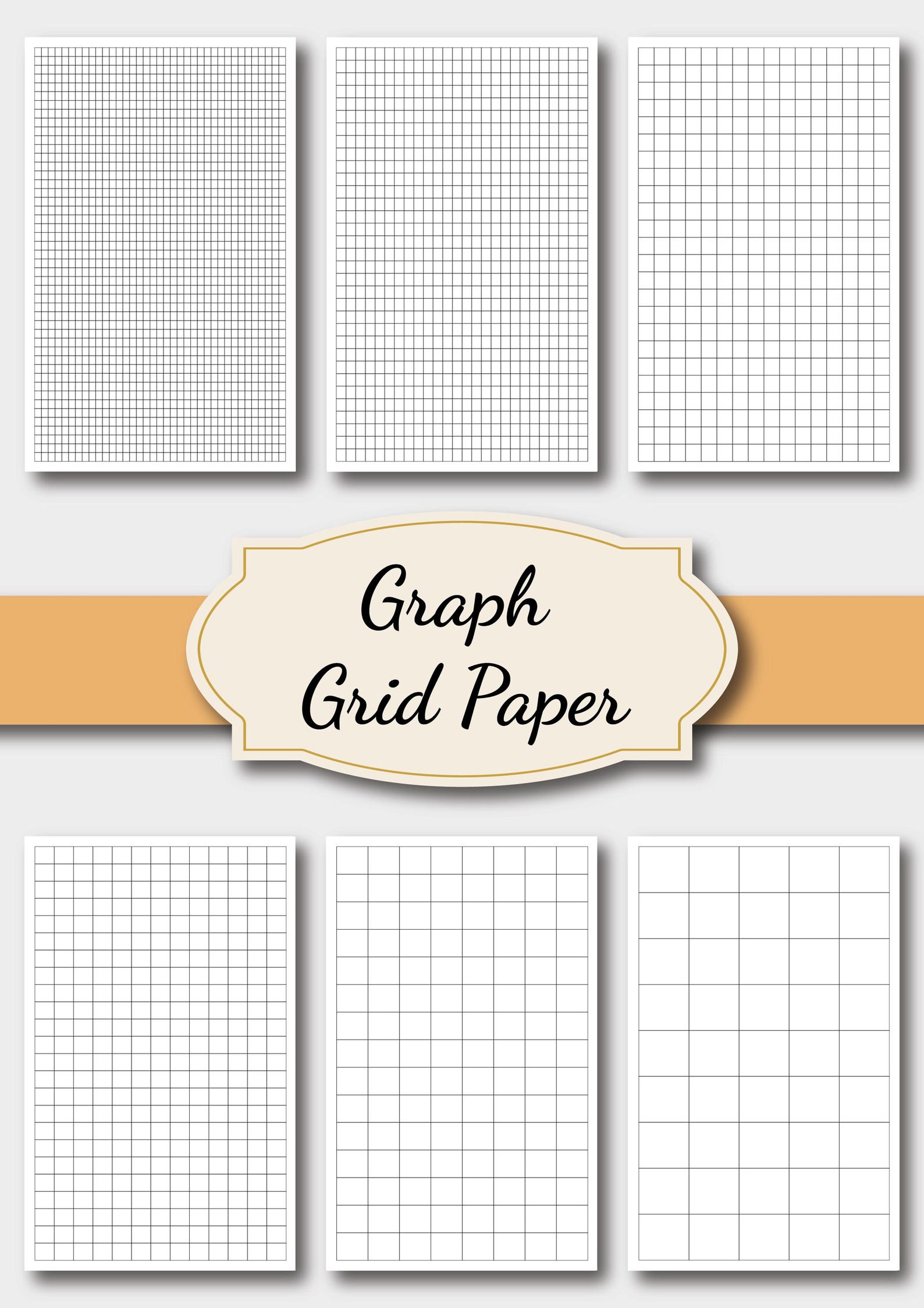 Digital Grid Paper | Printable A4 Graph Paper | Seamless Grid ...