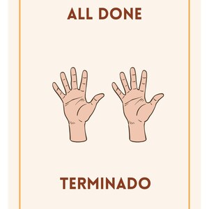 Toddler Flashcards: Sign Language & Spanish Learning Cards - Etsy