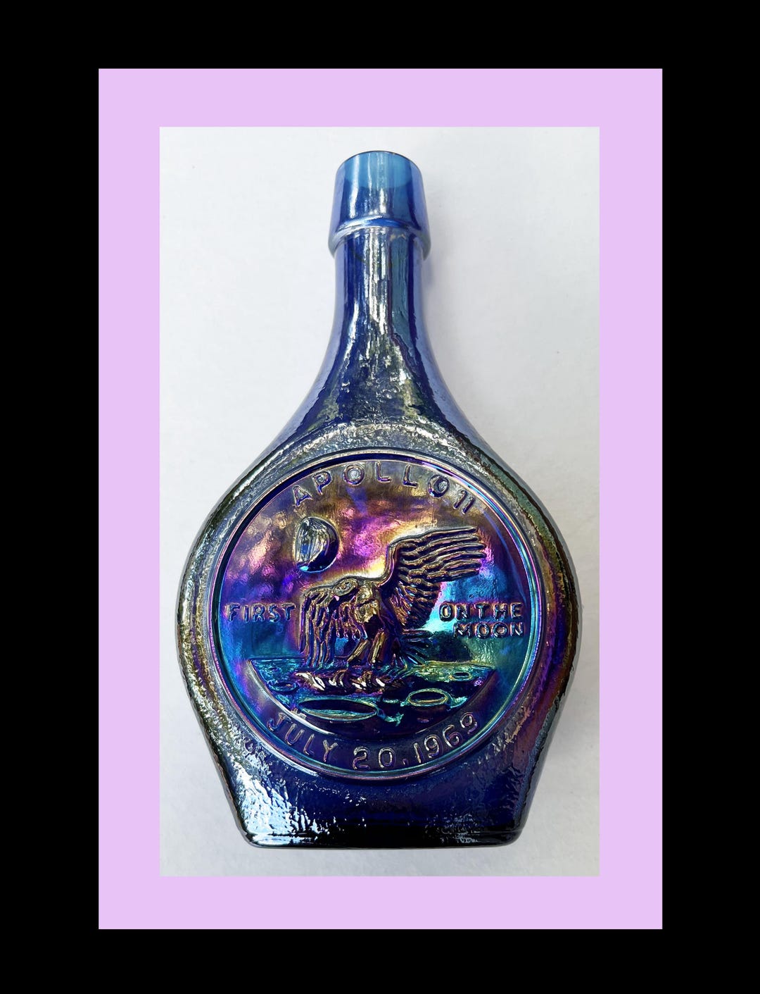 Apollo 11 - Wheaton Commemorative Bottle Moon Landing - Etsy