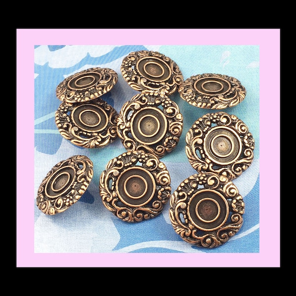 Brass Shank Button - Etsy