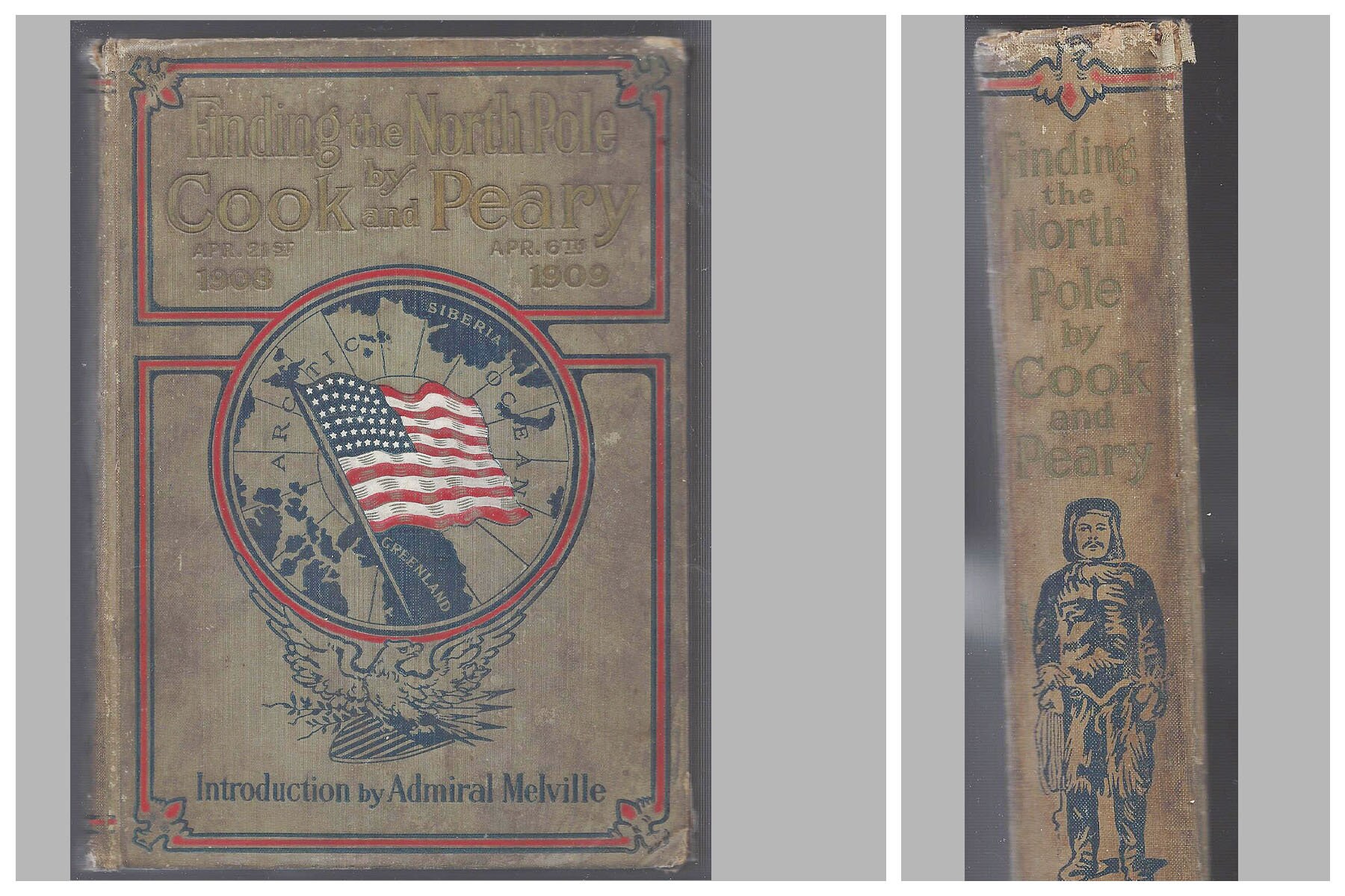 Finding the North Pole by Cook and Perry 1909 Hardbound - Etsy