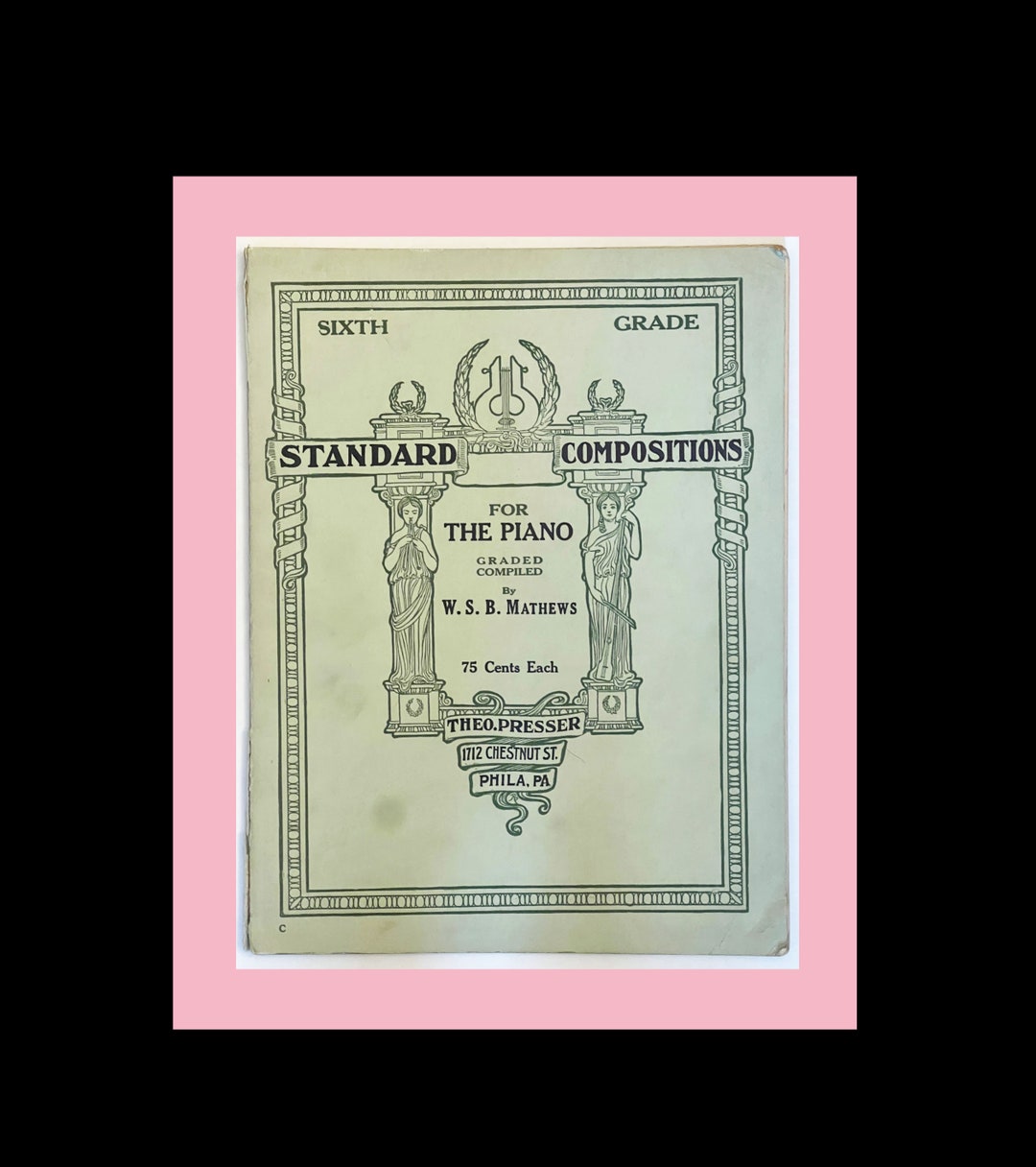 Vintage Standard Compositions for Piano - 1909 - 73 Pages - Etsy