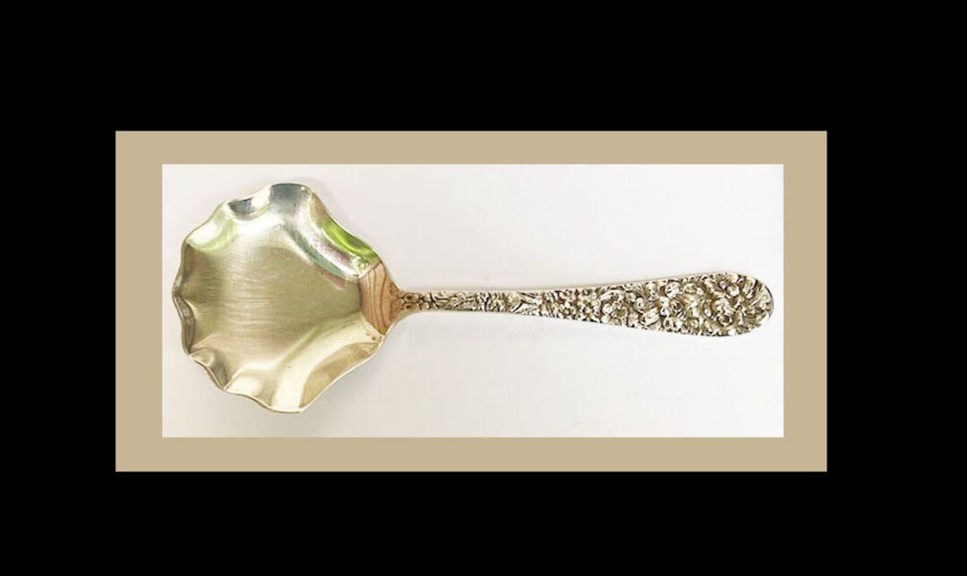 Repousse Bonbon Spoon Steiff, Vintage, Sterling Silver - Etsy