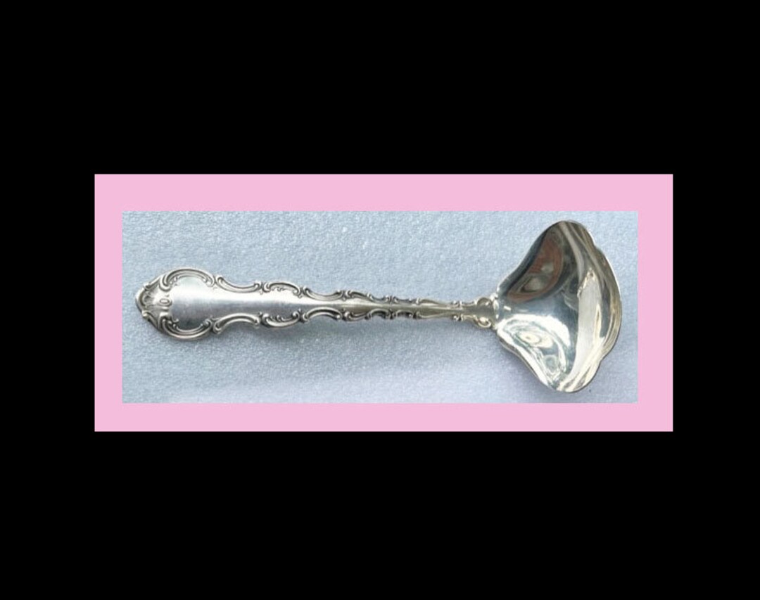 Ladle GORHAM Sterling Silver. Large Gravy Strausberg Pattern. - Etsy