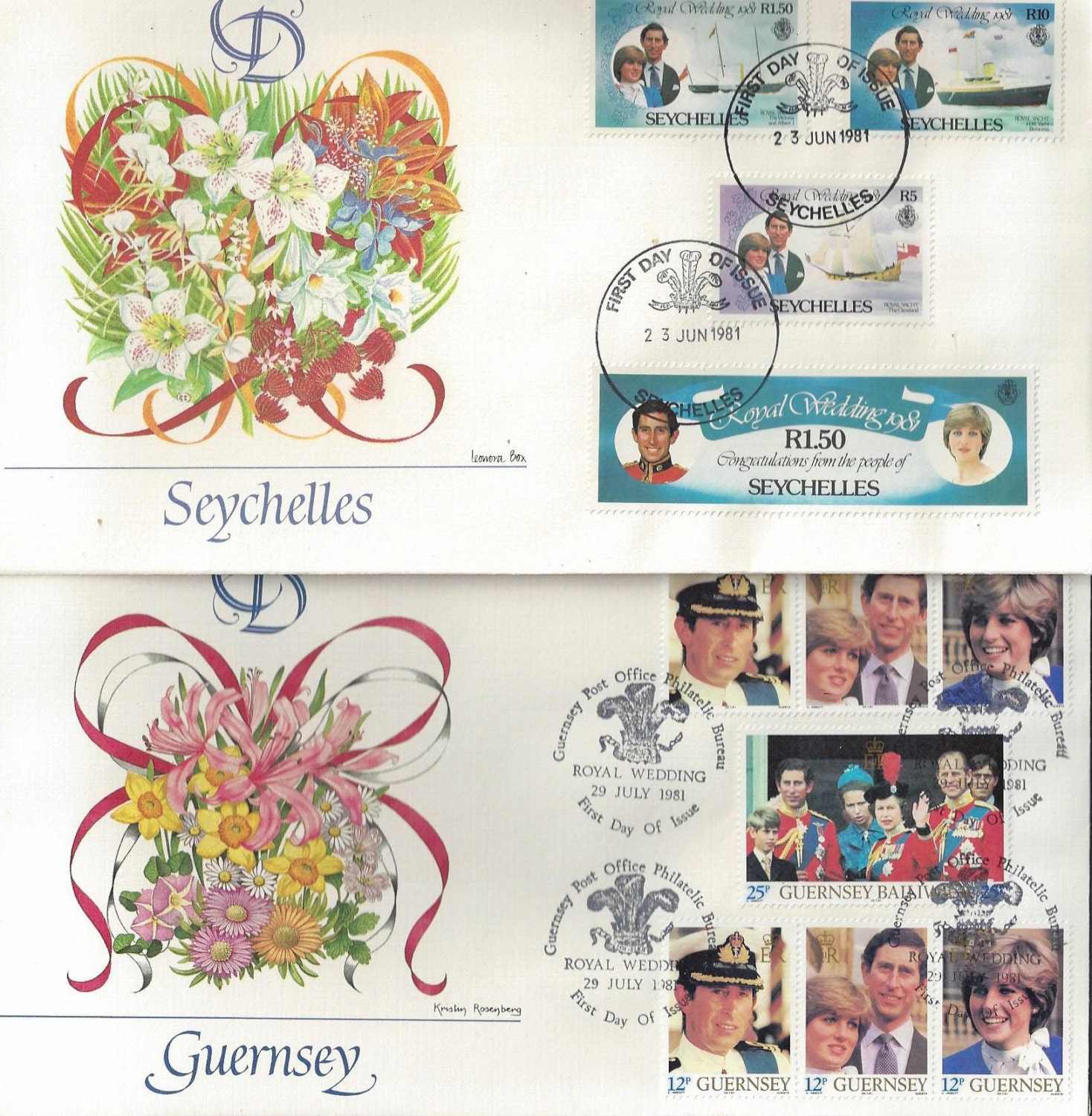 Album Royal Wedding STAMP Collection 1st Day Fleetwood Covers - Etsy