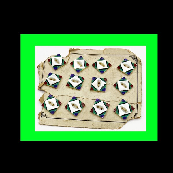 Square Buttons - Etsy