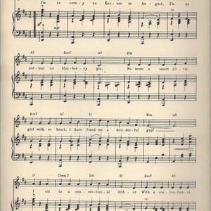 Vintage Sheet Music "a Wonderful Guy" From South Pacific 1949. Very ...