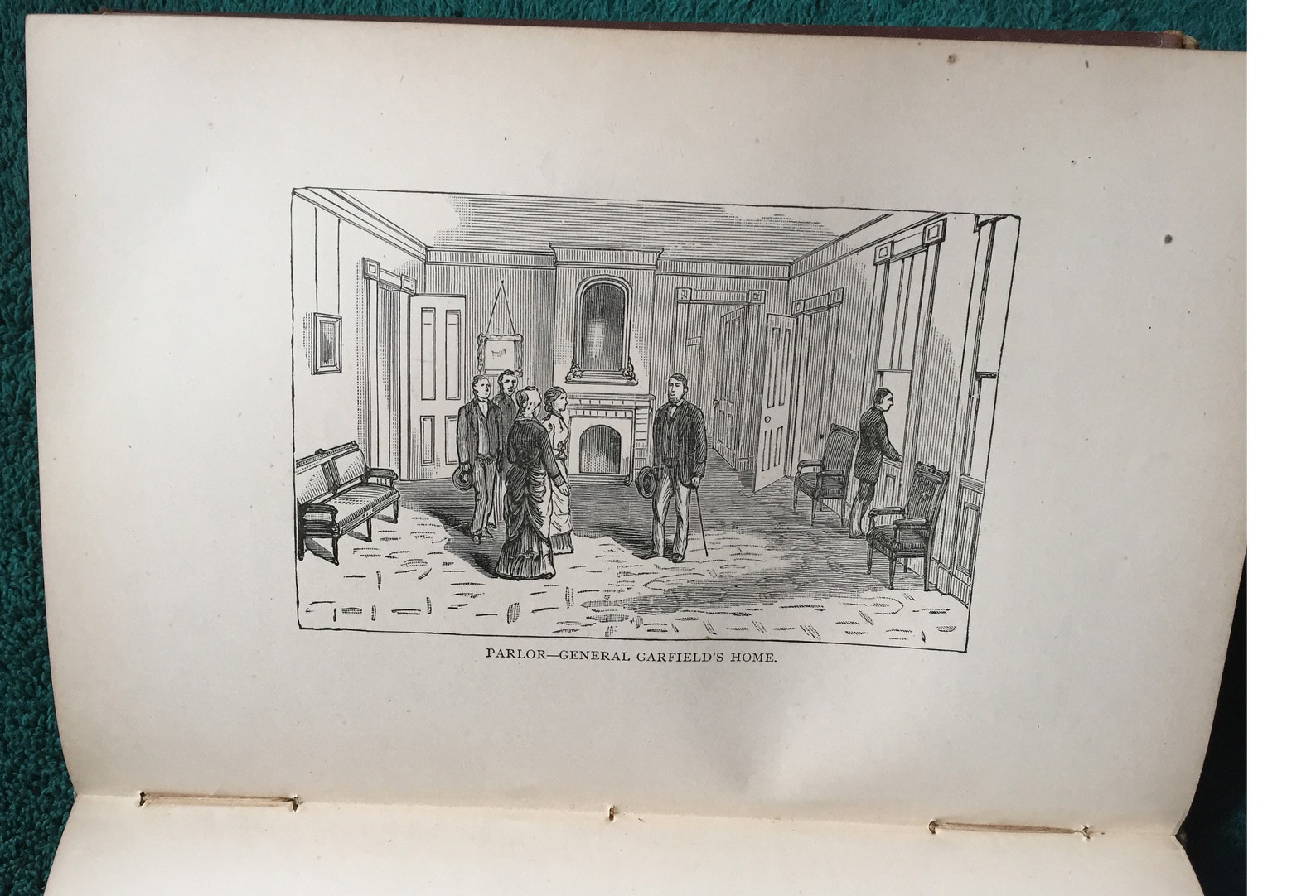 Life of President Garfield-antique Book-1881 by Balch. Fine Binding ...