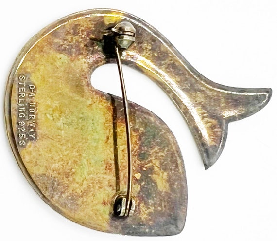 David-Andersen Bright enameled Fish Brooch. Vintage. … - Gem