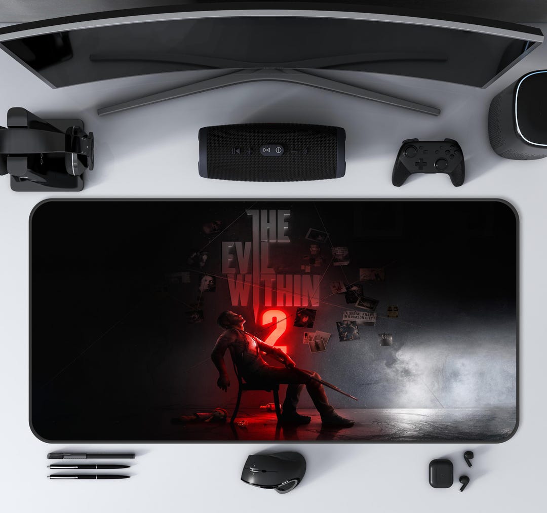 The Evil Within Mouse Pad | Sebastian Castellanos Gaming Desk Mat ...