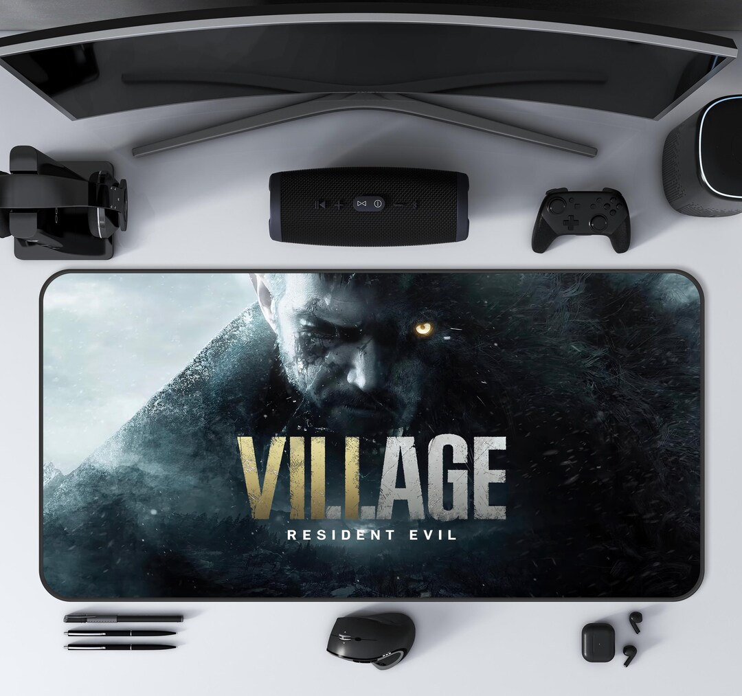 Resident Evil Village Mouse Pad | Ethan Winters Gaming Desk Mat | Gamer ...
