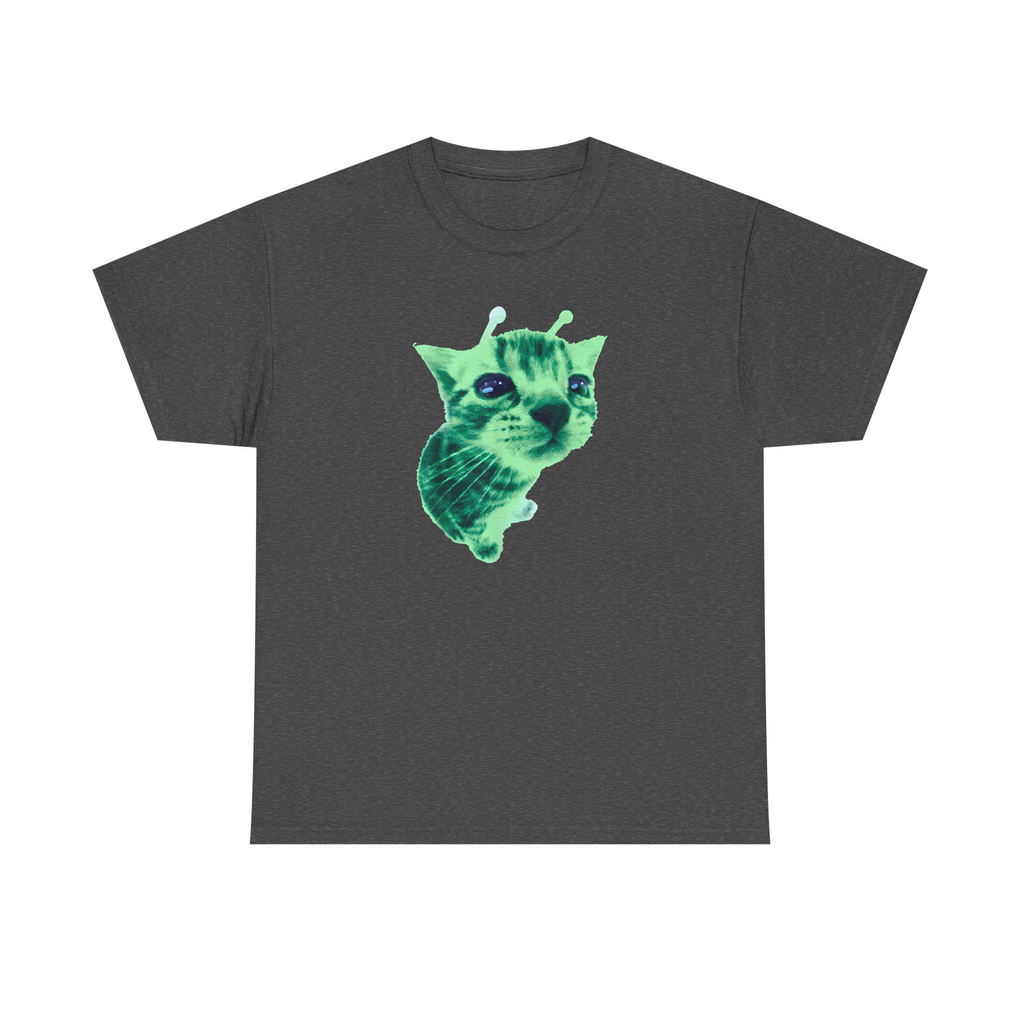 Glorp Cat Meme T-shirt, Alien Cat Funny Brainrot Graphic Shirt, Gift ...