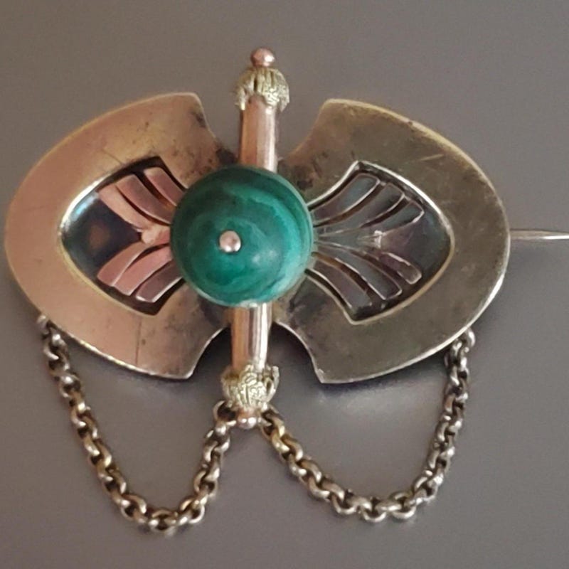 Diamond Brooch 14kt Gold - Etsy