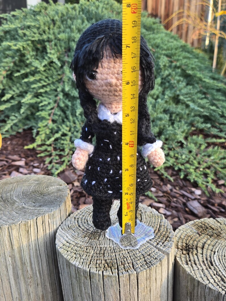 Amigurumis Crochet Wednesday Addams (merlina Addams) - Etsy