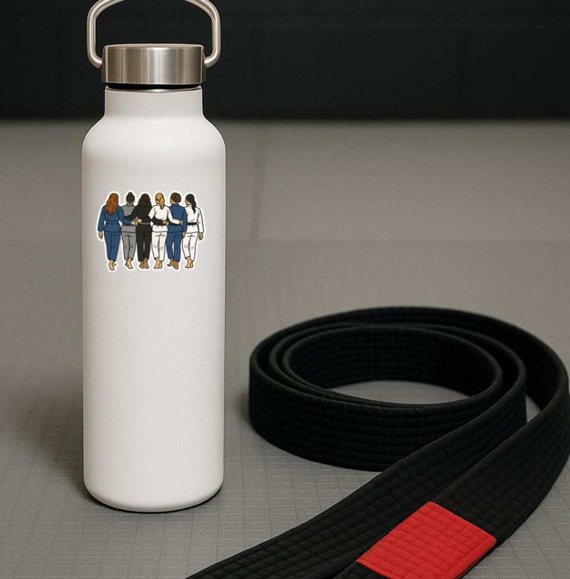 Women's WATERPROOF Jiu Jitsu Friendship Sticker Perfect for Laptops ...