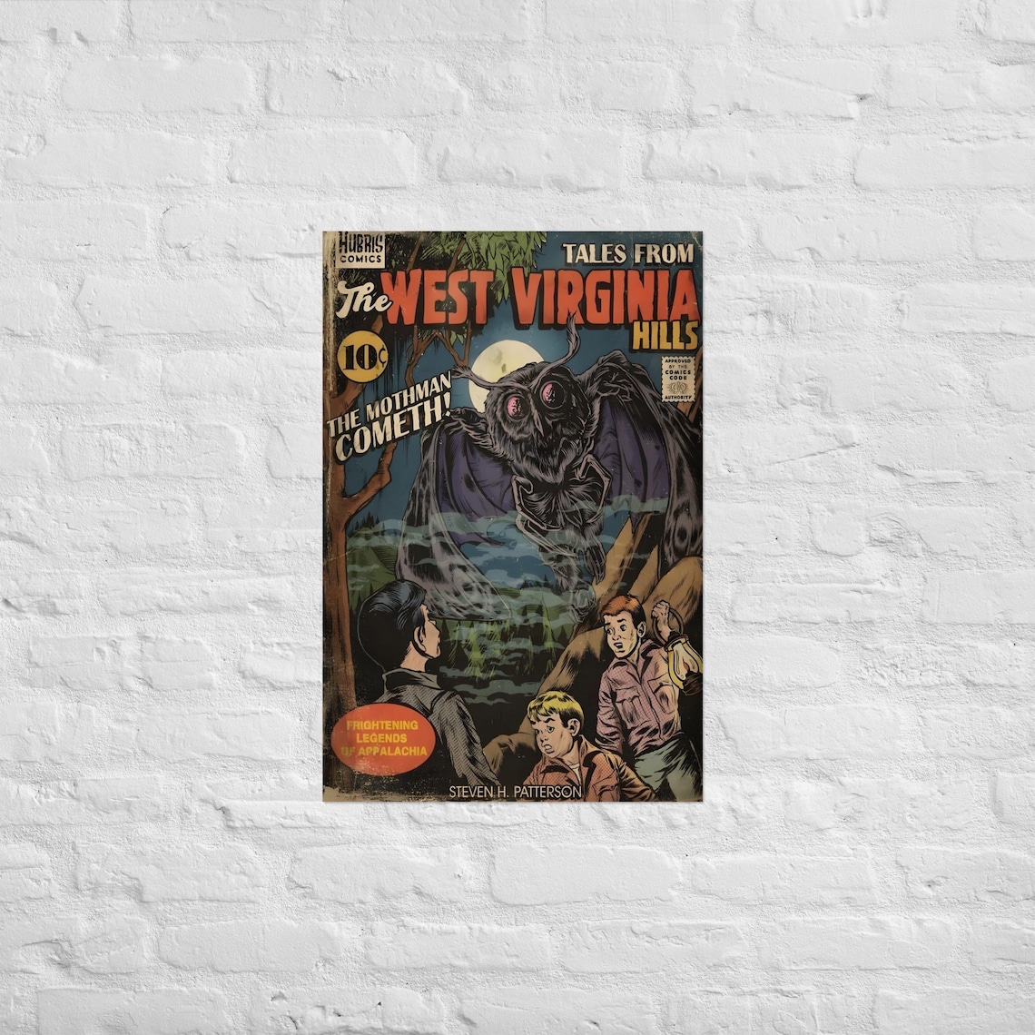 Fallout 76 - Mothman Comic Poster - Etsy