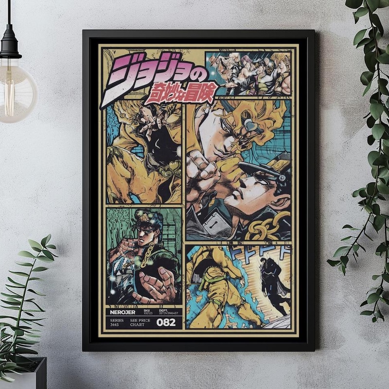 Jjba Poster Print - Etsy