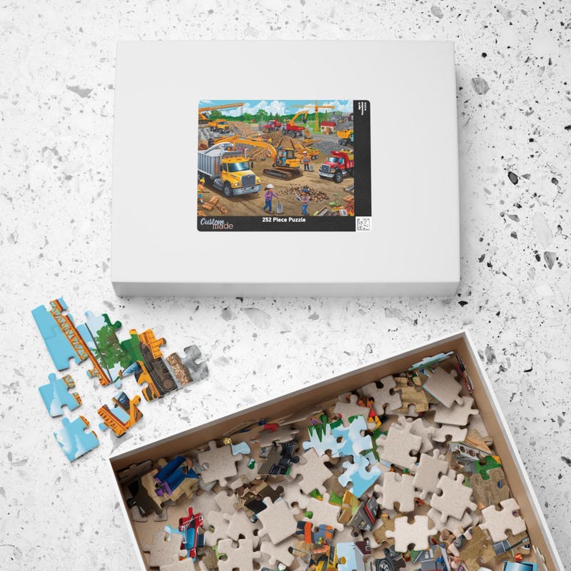 Digger Puzzle - Etsy UK
