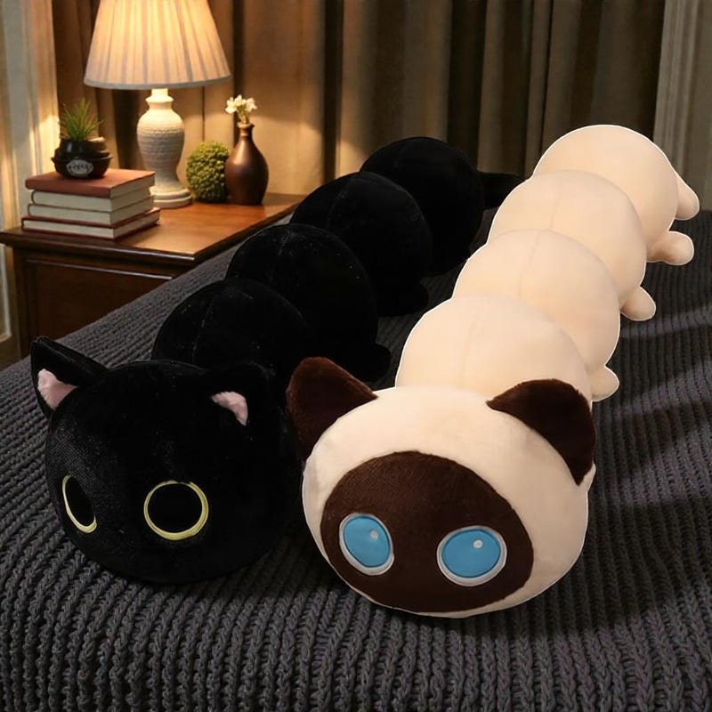 Cat Body Pillow Cute - Etsy UK