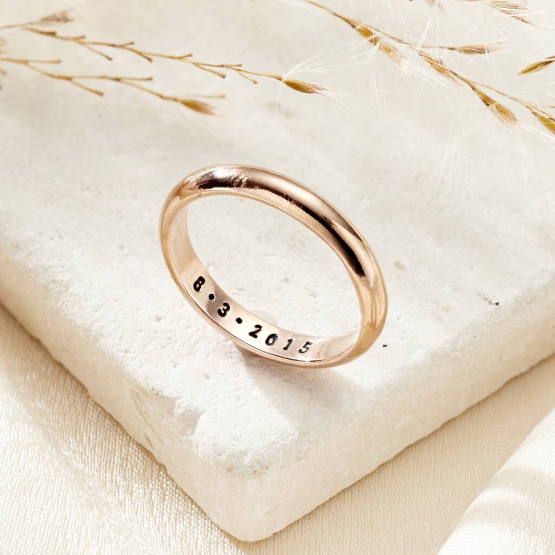 Personalised Secret Script Ring | Handmade | Gift for Women | Summer ...